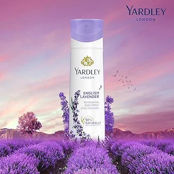 International Uk Product Yeardley London English lavender Body spray ...