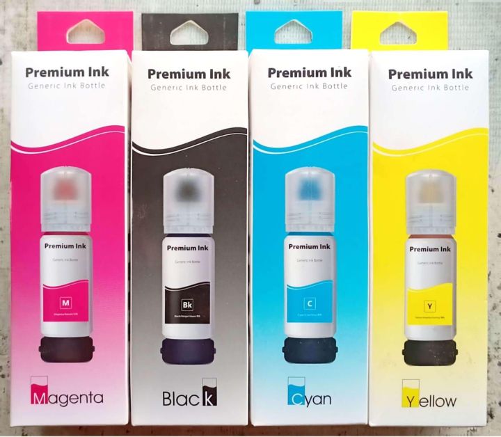 EPSON L Series Premium Color Inkjet Ink ( 4 Colors) | Daraz.pk