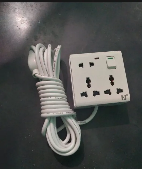 Hand mode Multiplug 8 pin / 3 port - Multi plug | Daraz.com.bd