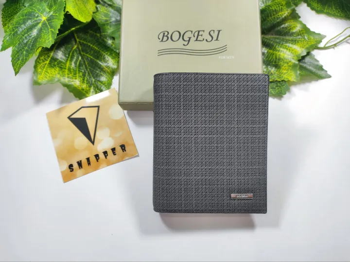 Bogesi Classic Men'S Pu Leather Wallet Famous Brand Male Pocket Wallets ...