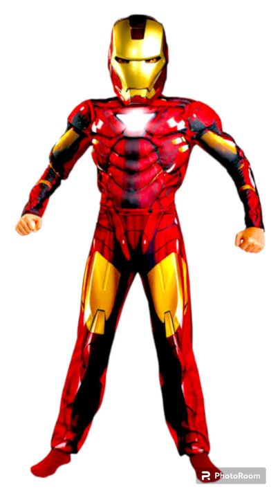 Iron-man muscle 3D costume set clothing set for kids | Daraz.pk