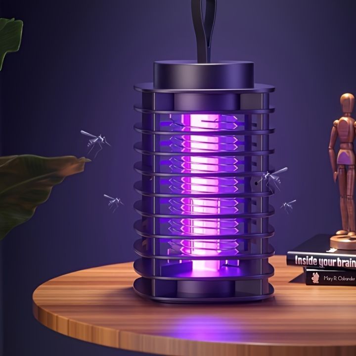 USB Bug Zapper Mosquito Killer Lamp Electric Fly Catcher Trap ...
