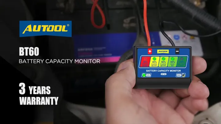 (Preorder)AUTOOL BT60 Car Battery Tester, Battery Analyzer 2000CCA ...