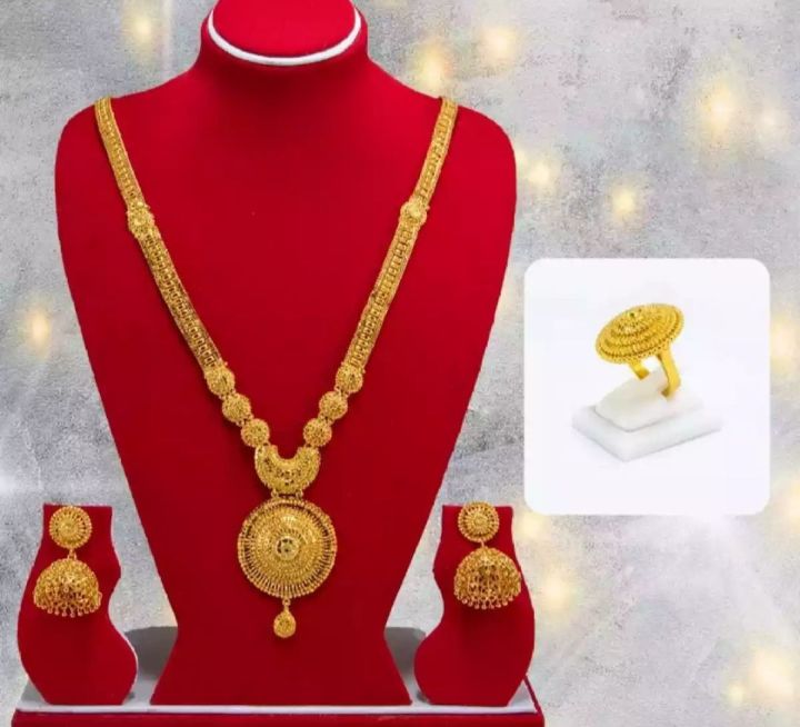 24K Gold Plated Rani Haar | Daraz.com.np