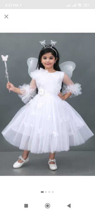 Butterfly Pari Frock Set | Daraz.com.np