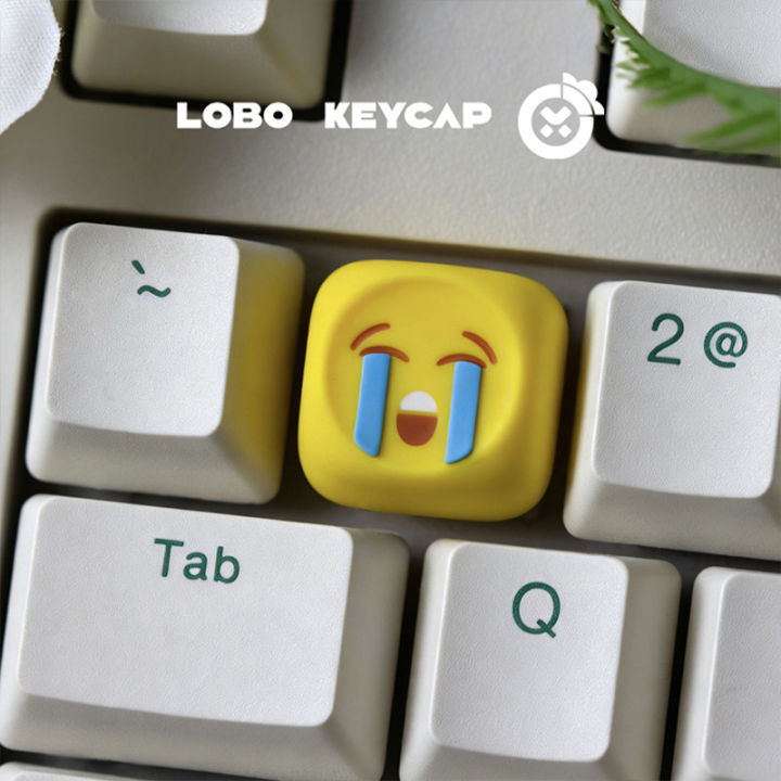 LOBO KEYCAP Funny Abstract Interesting Resin Replaceable Esc Wacky ...