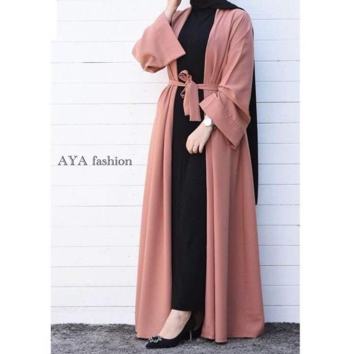 Double layer abaya | Daraz.pk