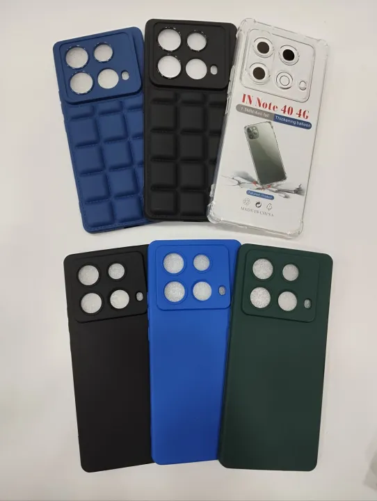 Infinix Note 40 4G Back Cover Soft Pouch Articles | Daraz.pk