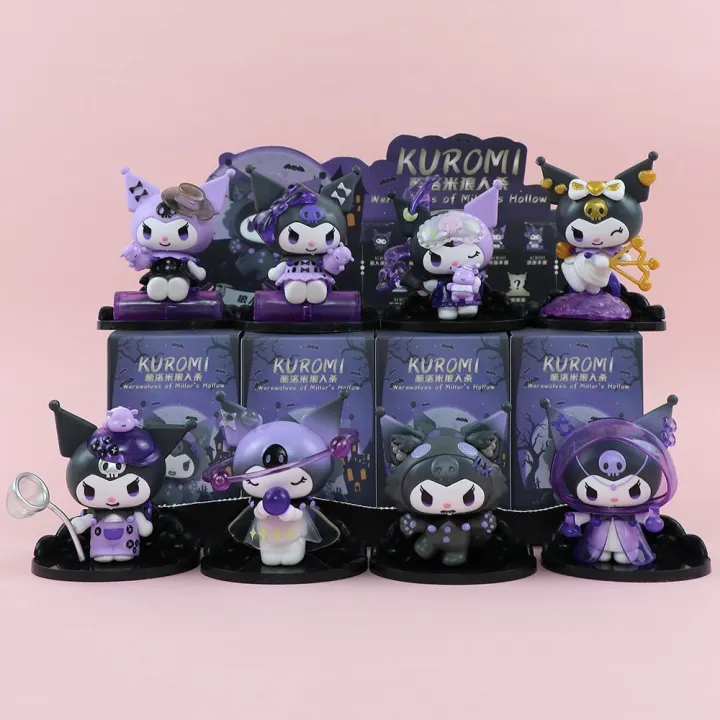 Sanrio Kuromi Blind Box Werewolf kill Series Action Figure Dolls Anime ...