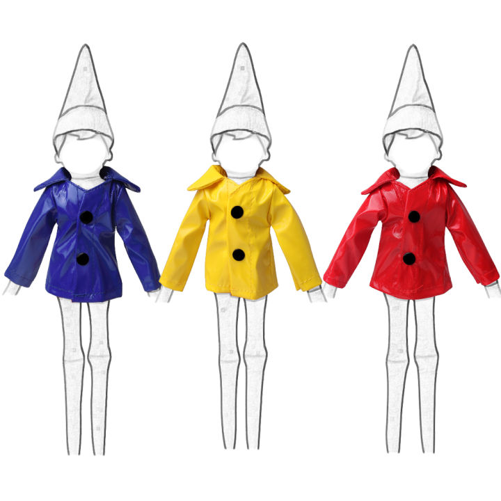 Red Boy Elf Doll Cute Raincoat Babis Mini Christmas Gifts Children Toys ...