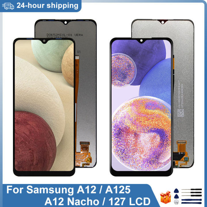 6.5” For Samsung Galaxy A12 Display SM-A125F/DSN LCD Touch Screen Digitizer For Galaxy A12 Nacho ...