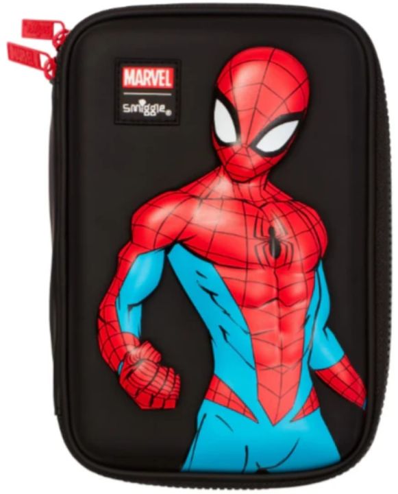 Smiggle Marvel Spider-Man Hard Top Pen Case - Pencil Case & Geometry ...