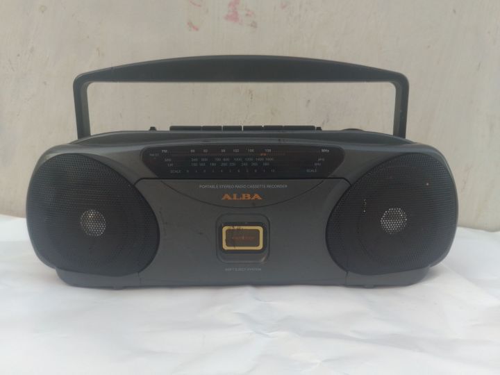 Radio Alba Portable Stereo Radio Cassette Player FM.MW.LW Alba Company ...