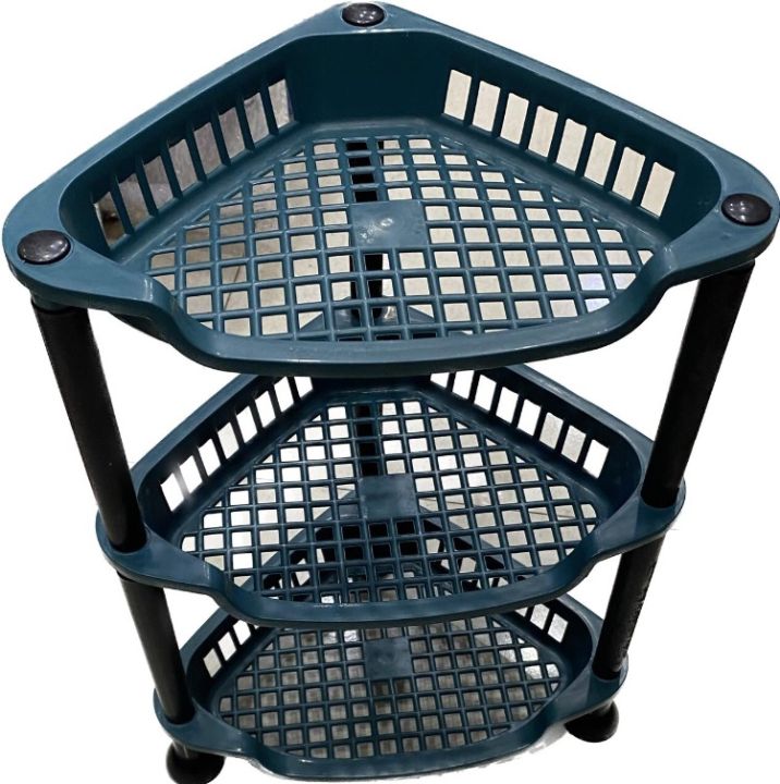 3 layer small corner rack/ multi functional rack | Daraz.lk