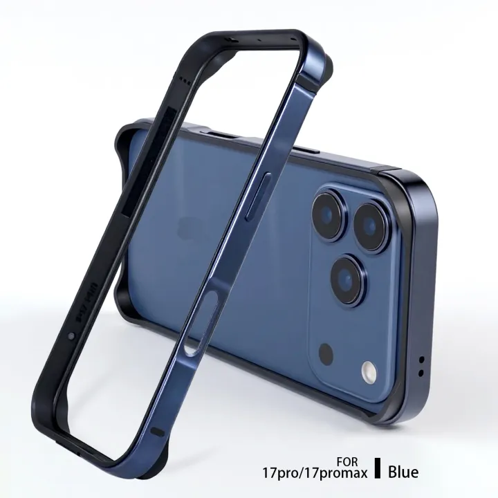 Slim Light Metal Bumper Case for IPhone 17 Pro Max 17Pro Air Shockproof ...