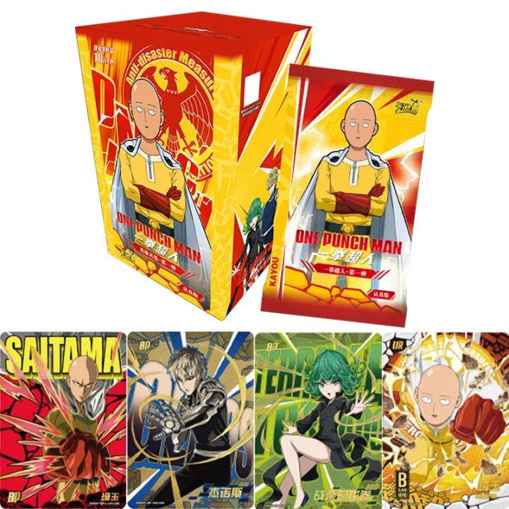 KAYOU New Original One Punch Man Card Hero Namebook Serious Version BP ...