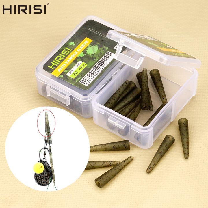 Hirisi Carp Fishing Lead Clips 15pcs, Quick Change Cone with Tail ...