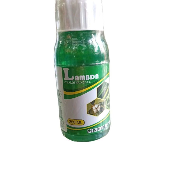 LAMBDA (cyhalothrin2.5ec)250ml for insects killing save your plants 20liter water basis | Daraz.pk
