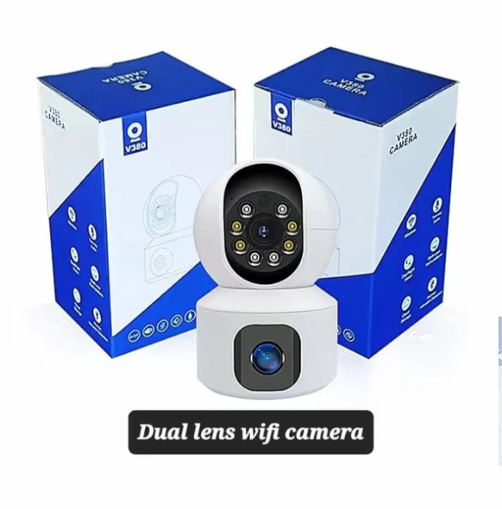 Dual Lens V380 Wifi ip Doll Camera | Daraz.com.bd