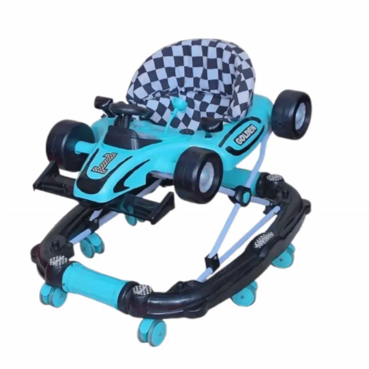 2-in-1 Kids Walker Car with Music | Boys' Walker Trolley, Wheels, Seat ...