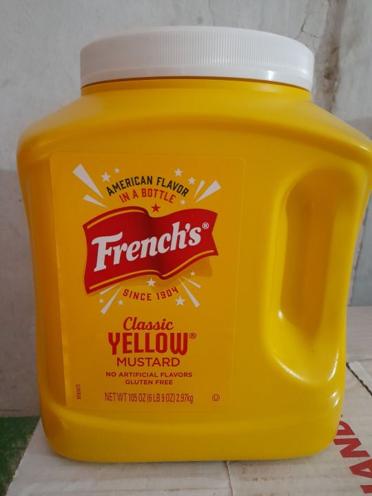 French's Yellow Mustard Gallon | Daraz.pk