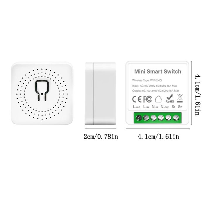 16A Graffiti Wifi Smart Switch Bluetooth Wifi Dual Mode Switch ...