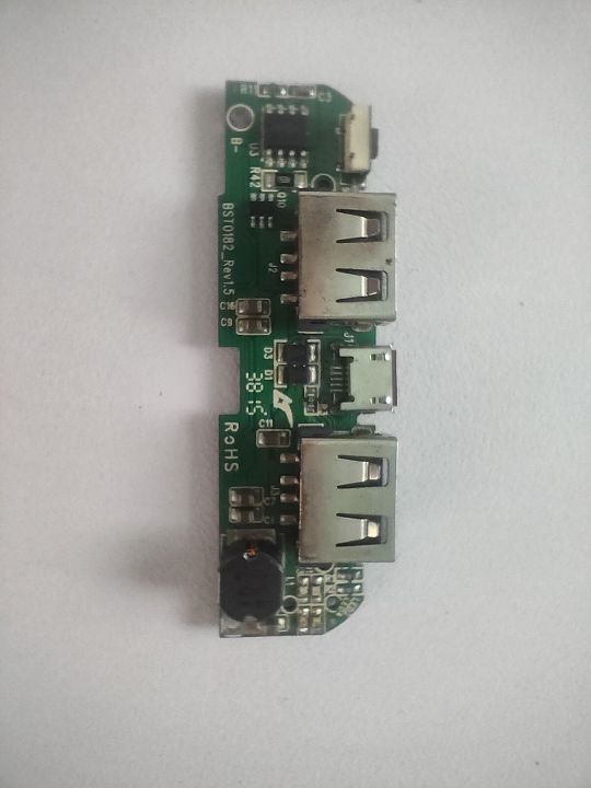 High Quality 2A Power Bank Module with 2 USB Port 4 indicator led Best ...