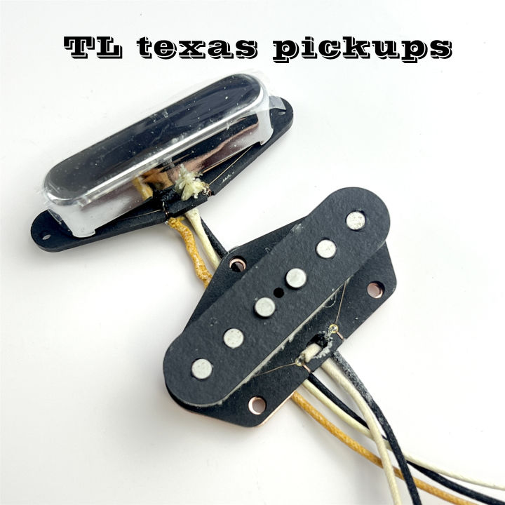 Texas Classic Alnico 5 Magnet Electric Guitar Pickups Strap Flat Bar ...