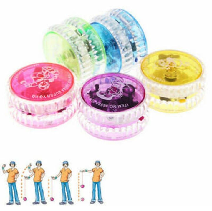 1 pcs Yoyo professional magic yoyo colorful light yoyo with spinning ...