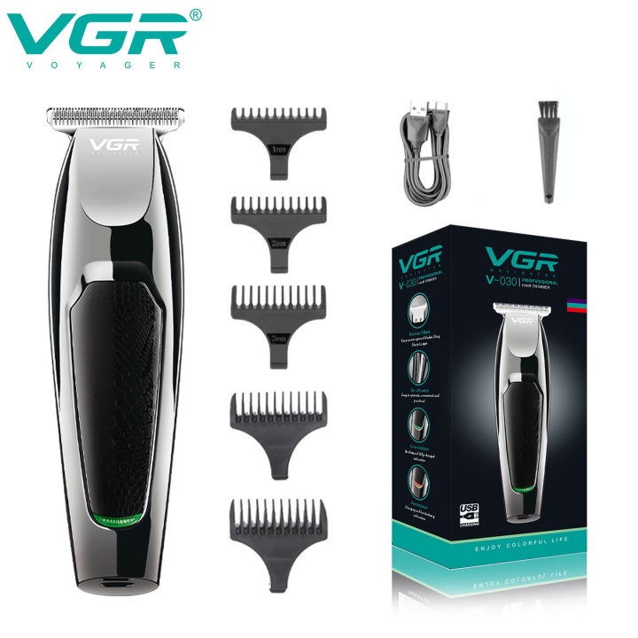 VGR Hair Trimmer Electric Hair Clipper Barber Cordless Hair Cutting ...