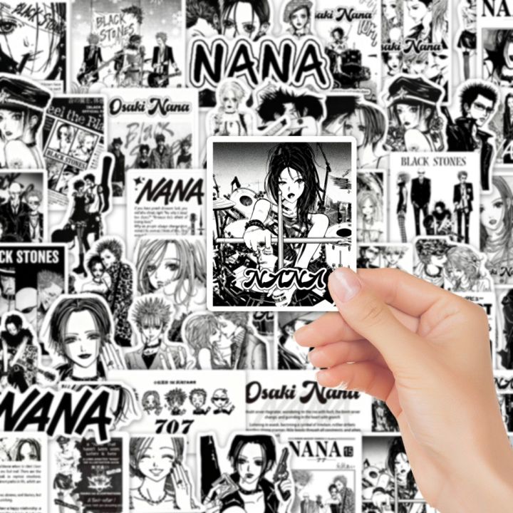 52Pcs Japanese Anime Stickers NANA Stickers Oosaki Nana and Komatsu ...
