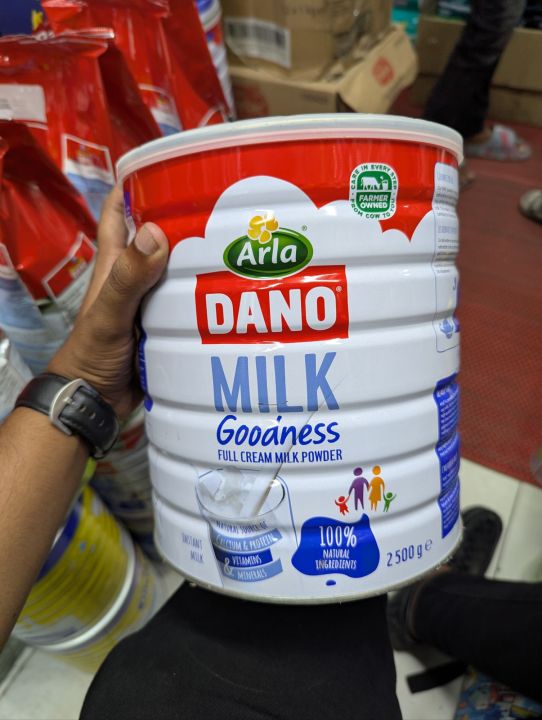 DANO Full Cream Milk Powder – Tin Pack – Original Denmark (Imported ...