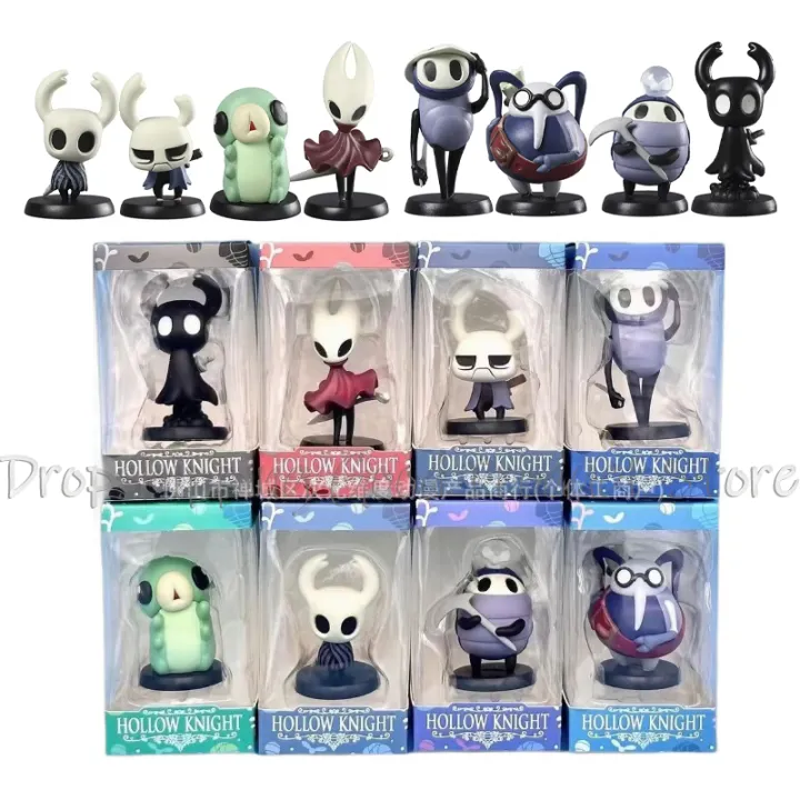 Q Version Hollow Knight Silk Song Knight Hornet Grub Zote Quirrel Shade ...