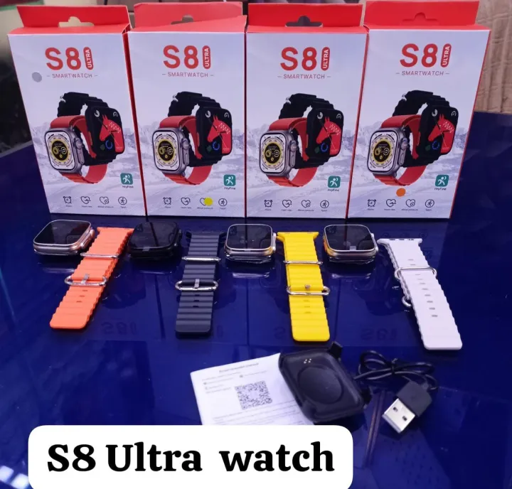 S8 Ultra Smart Watch Men Bluetooth Call Smartwatch Sleep Monitoring ...