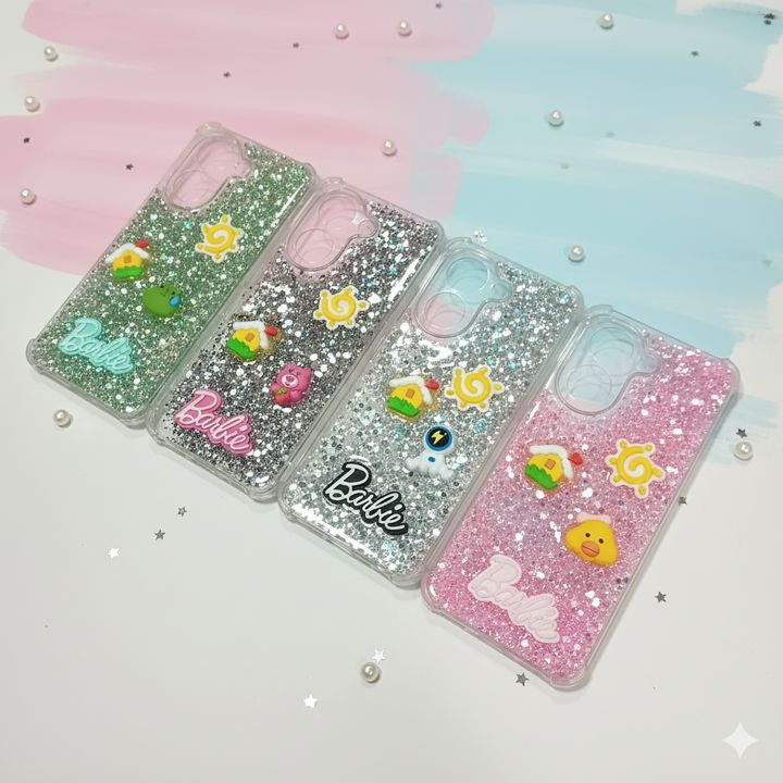 Xiaomi Redmi A5 Premium Glitter Barbie Case – Luxury Fancy Multi Colour ...