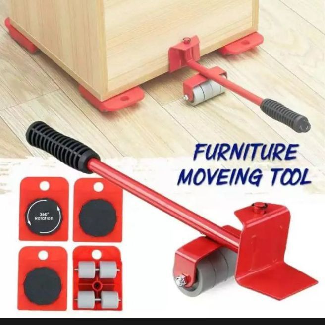 【New Arrival ON SALE】(5 in 1) Heavy Furniture Move Tool Transport ...