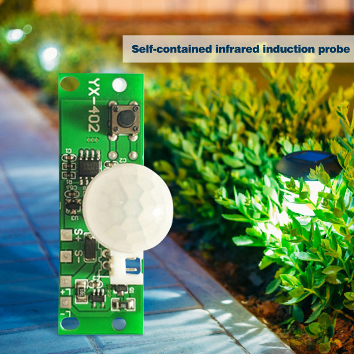 3.7V Solar Lamp Circuit Board Control Sensor Module Infrared Sensor ...