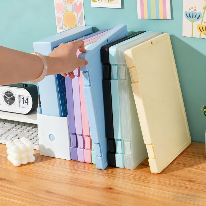 Large-Capacity Test Paper Storage Box, Writing Pad, A4 File Folder ...