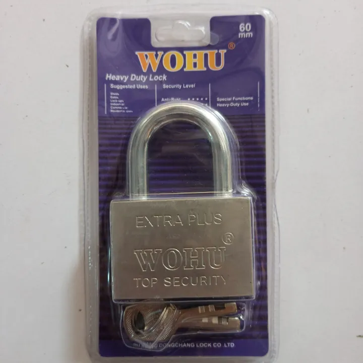 Pad Lock Wohu Computerized Key | Daraz.pk