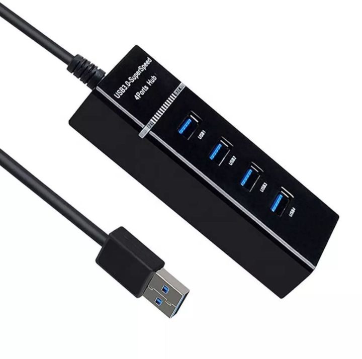 USB 3.0 Super Speed 4 Ports USB Hub for PC Laptop Smart TV | Daraz.com.bd