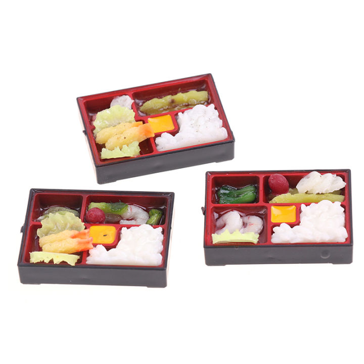 1:12 Dollhouse Japanese Fast Food Box rice sake Food Kitchen Decor Toy ...