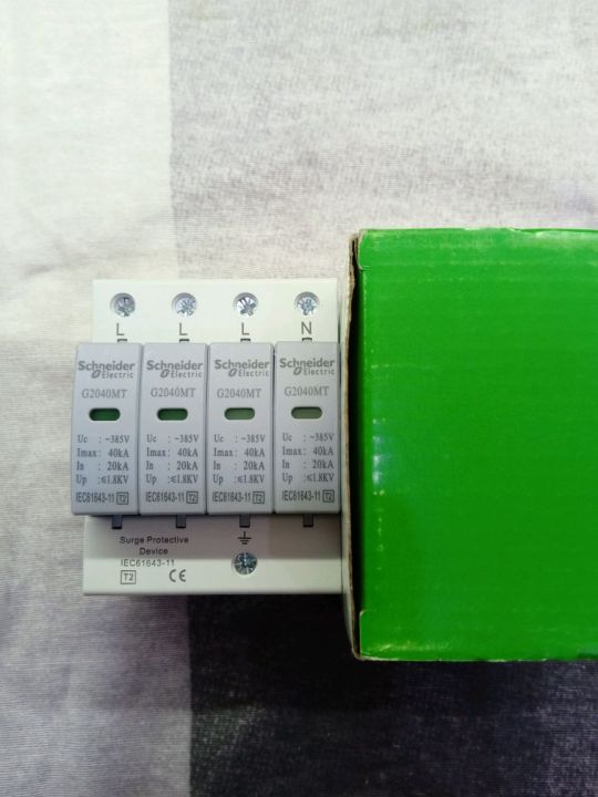 Schnider 4P AC Surge Protection Device Three phase SPD | Daraz.pk