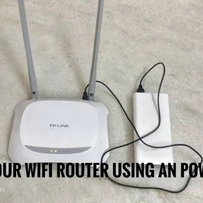 12 Volt power bank for router 6 cells with Free 12 volt 2 amp charger ...