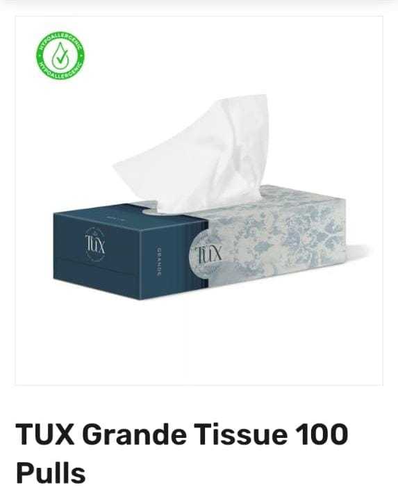 TUX Grande Tissue 100 Pulls | Daraz.pk