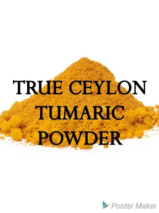 True Ceylon Turmeric Powder 100g - ස්වභාවික කහ කුඩු | Daraz.lk