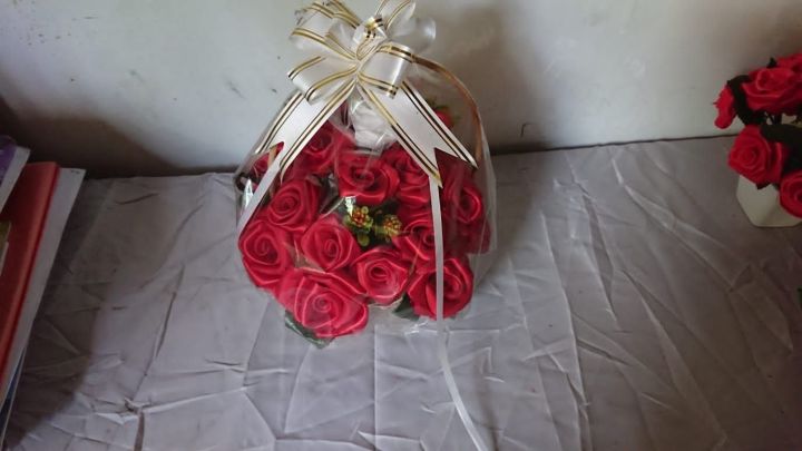 Artificial rose flower bouquet | Daraz.lk
