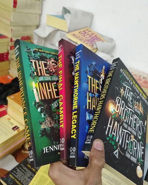 The inheritance games 4 books set ( paperback ) | Daraz.com.bd
