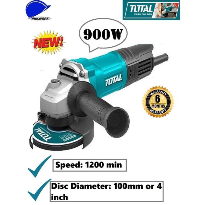 TOTAL Angle grinder 900W TG10910056 | Daraz.com.np