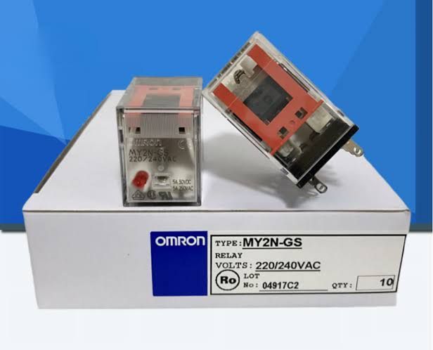 Control Glass Relay 8-Pin 220VAC LED Type OMRON Original MY2N-GS | Daraz.pk