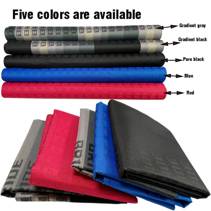 JDM racing car seat fabric universal car seat cover auto fabric ...